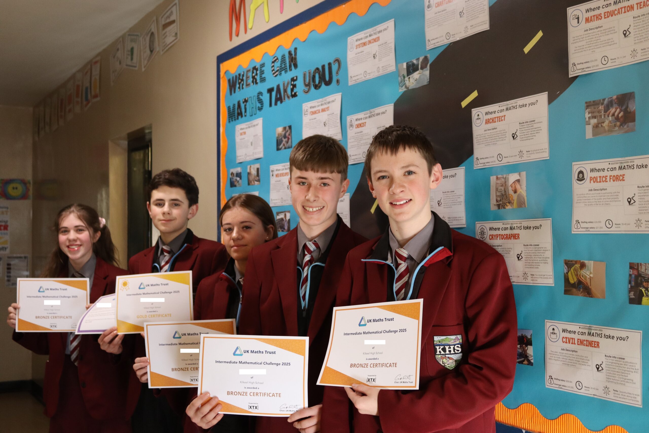 UKMT Intermediate Maths Challenge - Kilkeel High School