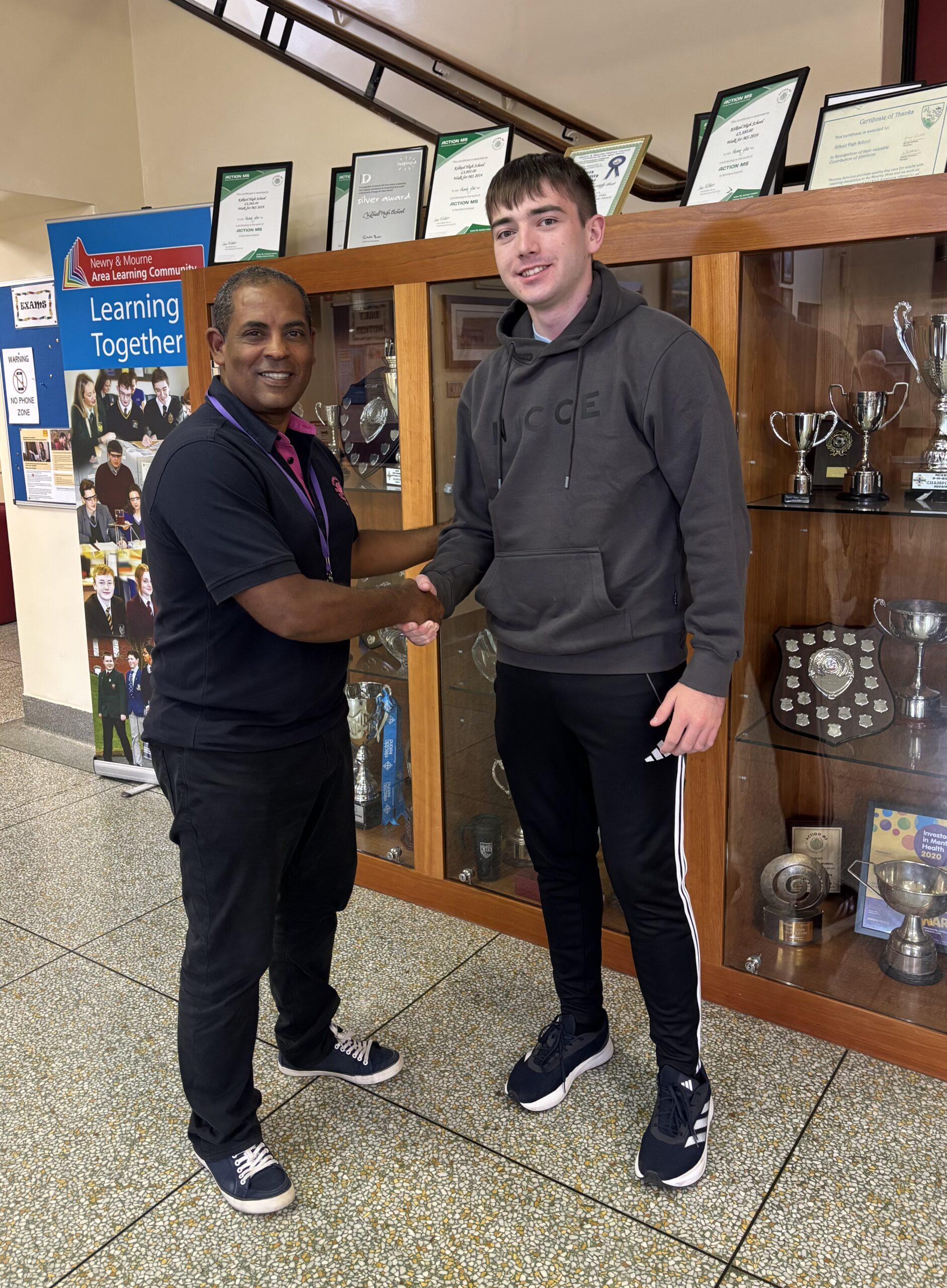 Mark heads to Trinity College in Cambridge! - Kilkeel High School